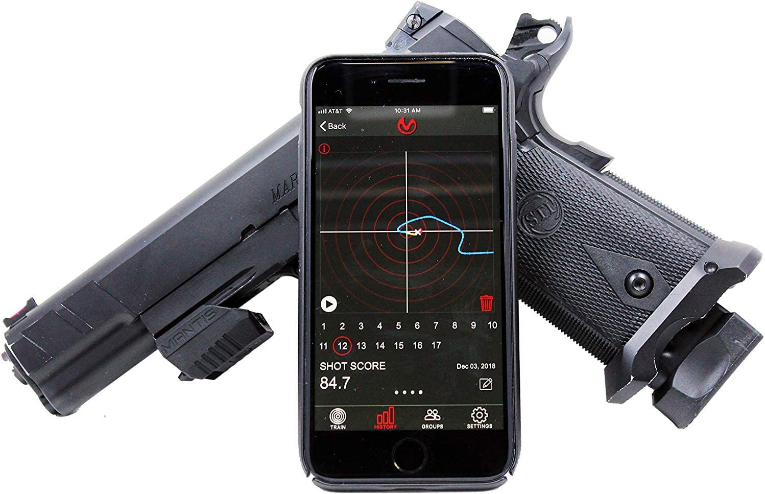 Mantis X10 Elite training system for firearms | America's Firearms ...